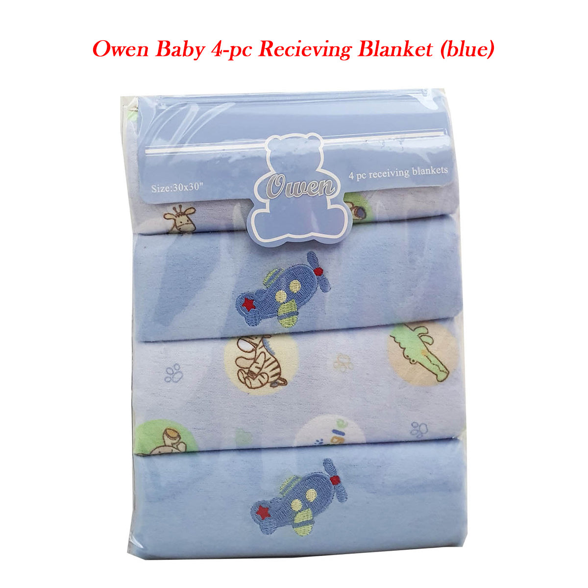 Owen Baby 4-pc Rrecieving Blanket– kawashisg